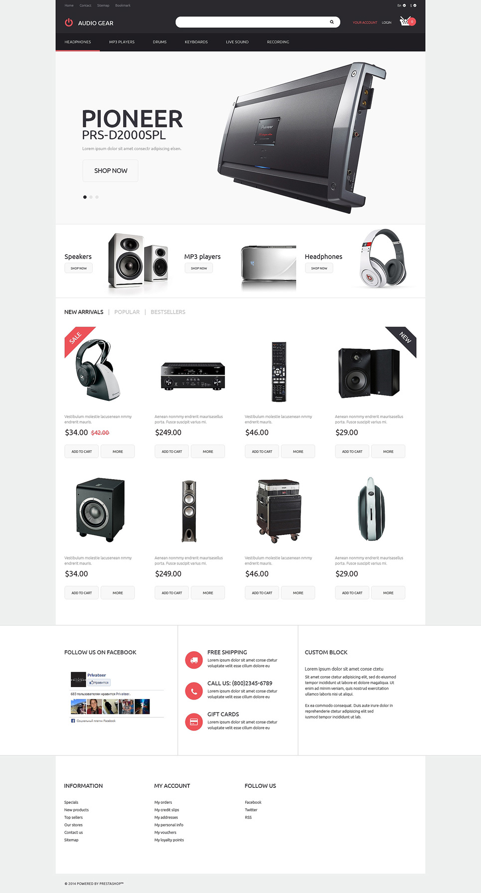 30+ Stunning Electronics Ecommerce Website Templates (Electronics Store ...