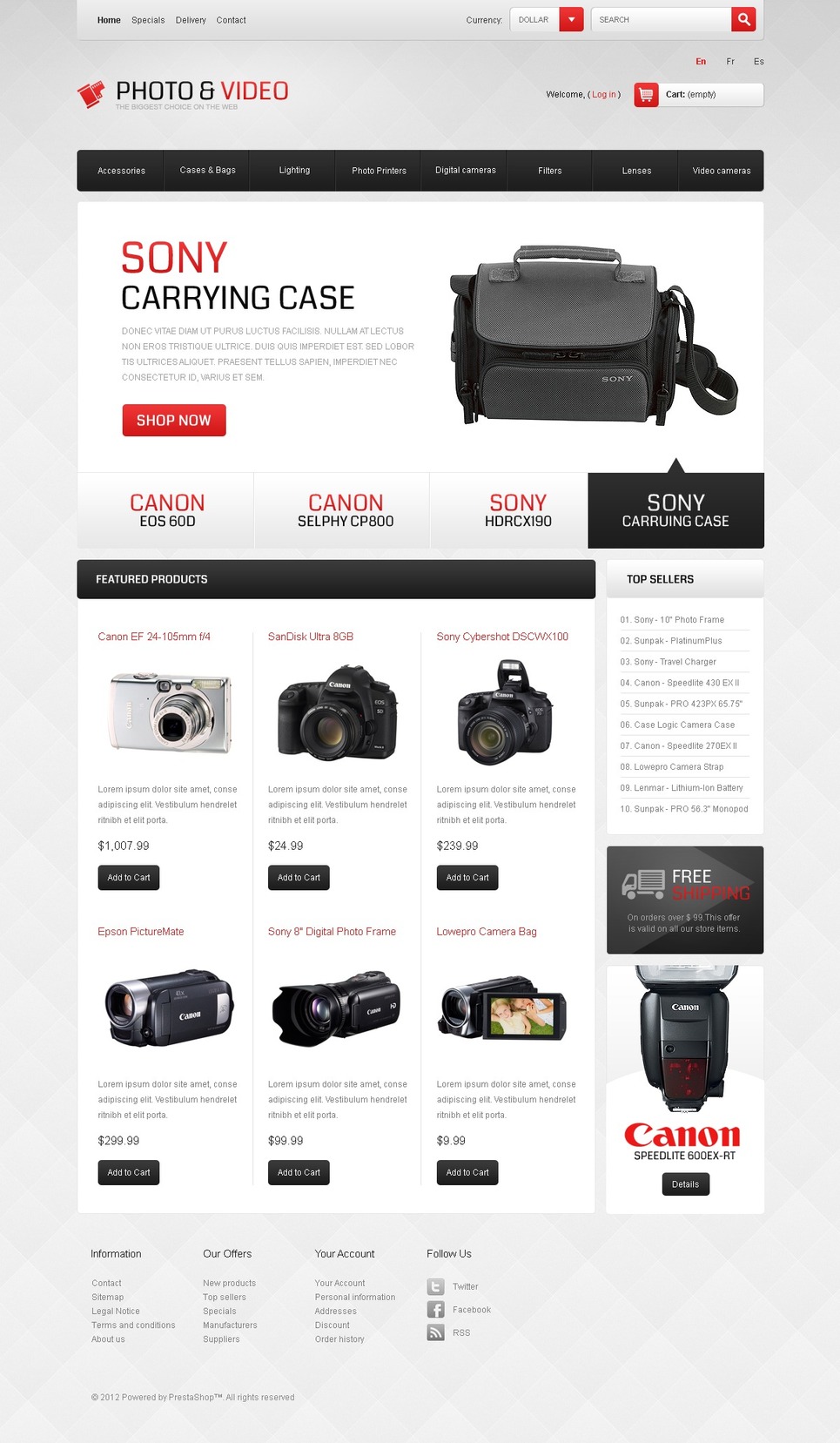 30+ Stunning Electronics Ecommerce Website Templates (Electronics Store ...