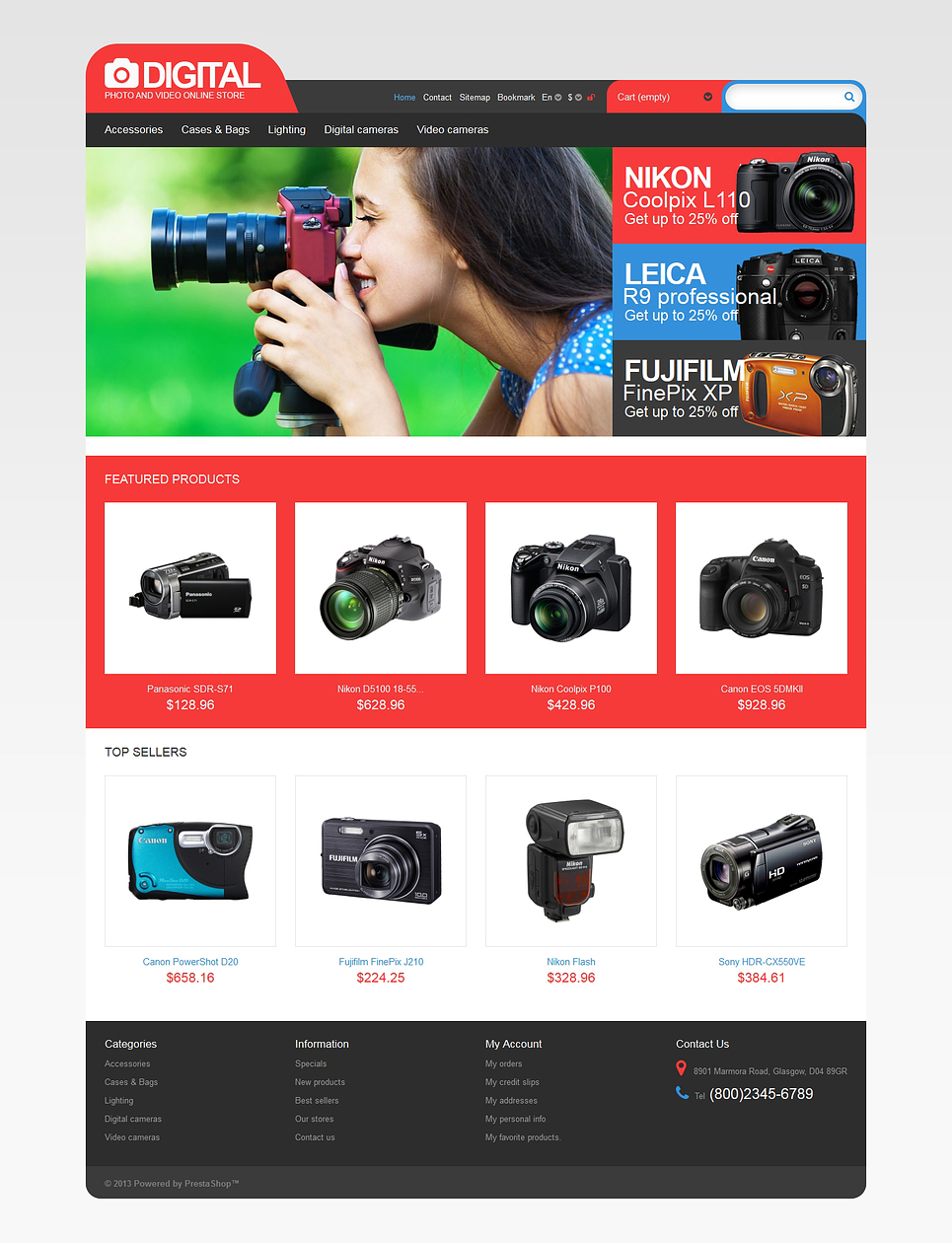 30+ Stunning Electronics Ecommerce Website Templates (Electronics Store ...