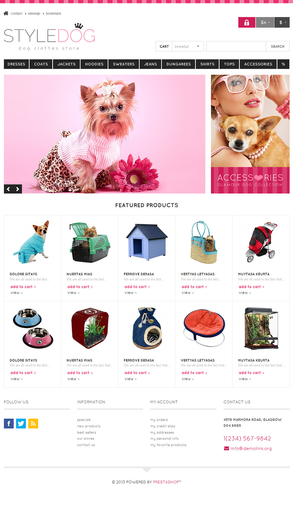 10+ Best Pet Store Ecommerce Themes (PrestaShop Pet Supplies Themes)