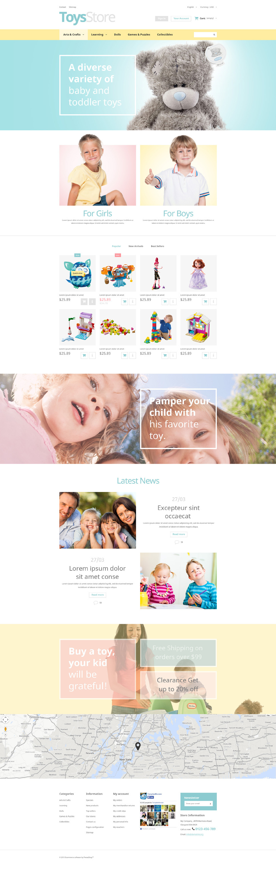 12+ Awesome Toy Store & R/C Vehicle Ecommerce Website Templates (Toy ...