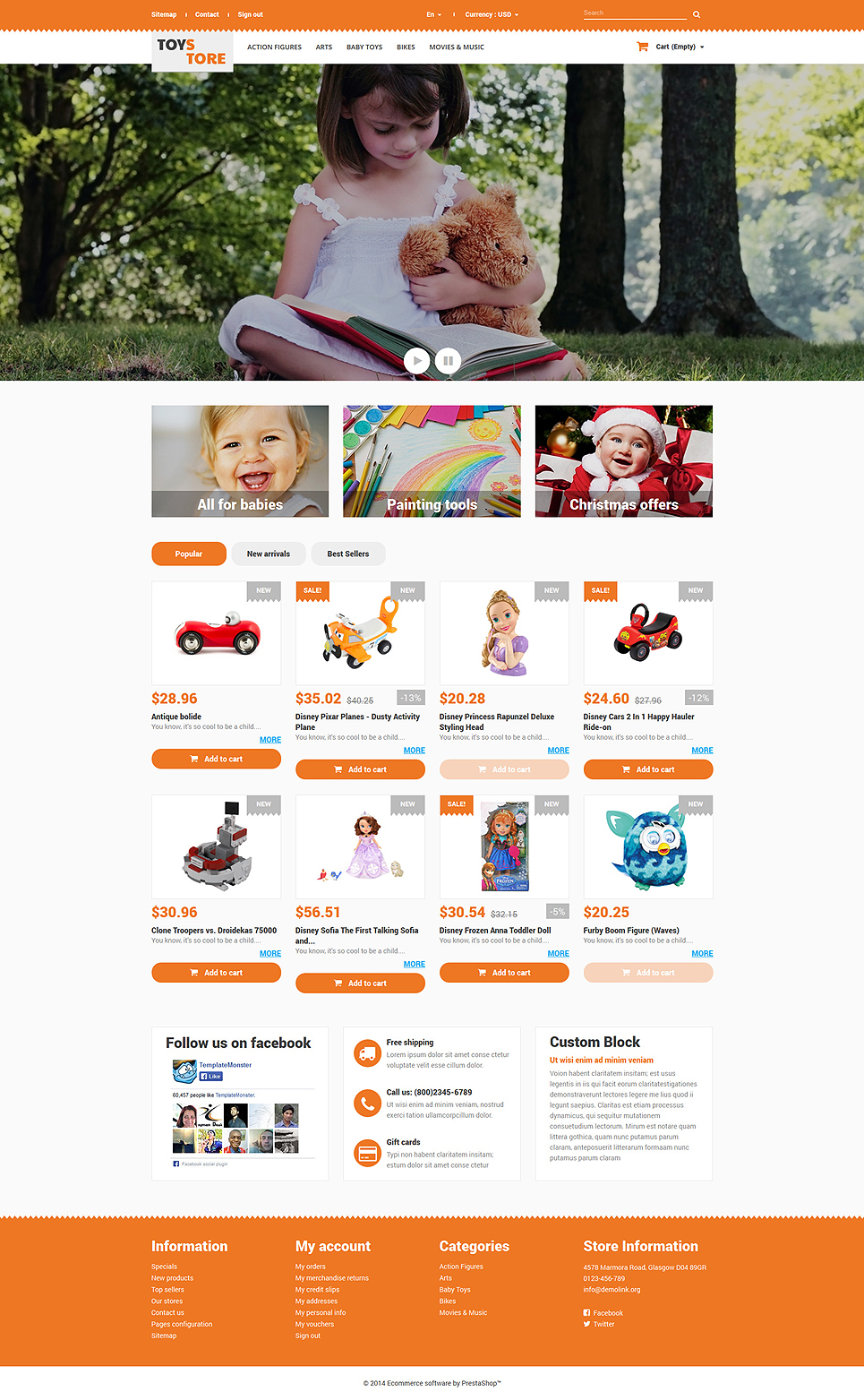12+ Awesome Toy Store & R/C Vehicle Ecommerce Website Templates (Toy ...