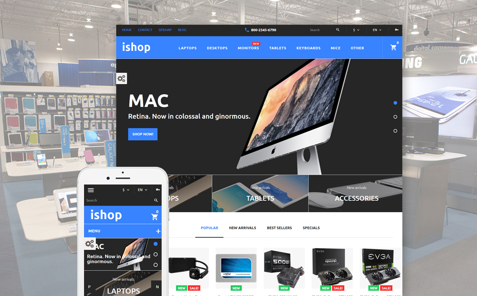 30+ Stunning Electronics Ecommerce Website Templates (Electronics Store ...