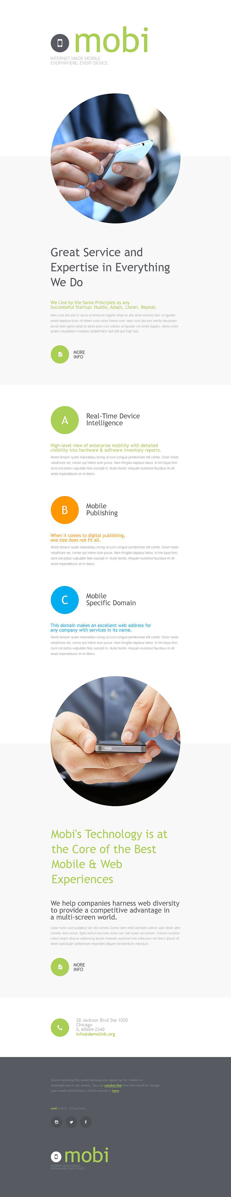 Top 50: Responsive Newsletter Templates for Your Campaign Monitor ...