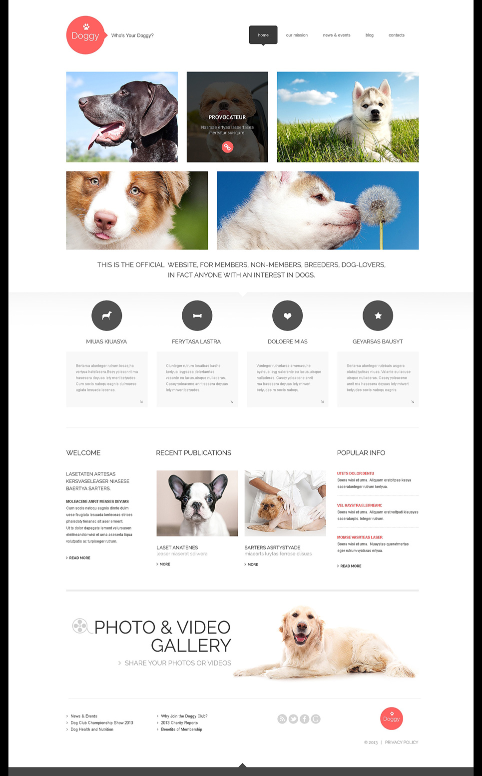 Dog Training, Grooming & Rescue WordPress Themes – Buildify
