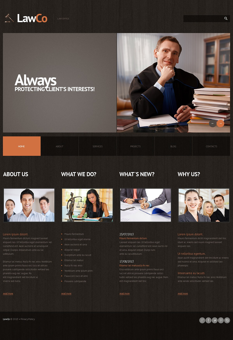 12+ Best Law Firm WordPress Themes