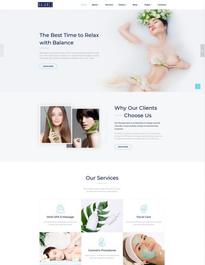 15 of the Best Bootstrap Website Templates for Salons & Spas