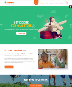 6 of the Best Education Bootstrap Templates for Daycare, Kindergarten ...