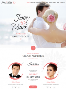 10 of the Best Bootstrap Wedding Website Templates