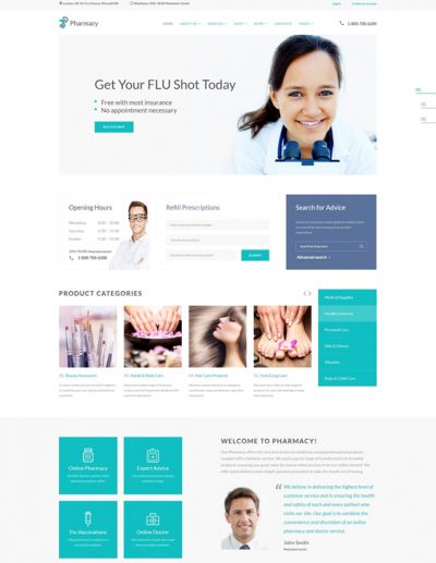 16 of the Best Bootstrap Medical Website Templates for Doctors ...