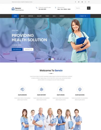 16 of the Best Bootstrap Medical Website Templates for Doctors ...