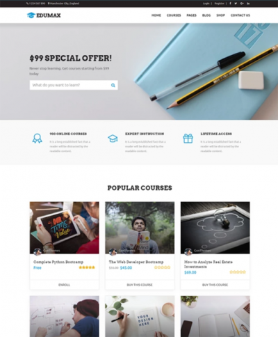 12 of the Best Education WordPress Themes for Schools & Learning Centers