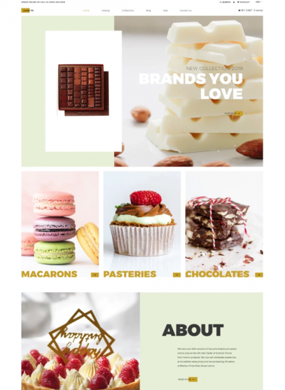 Delectable Shopify Themes For Selling Gourmet Food And Groceries Online